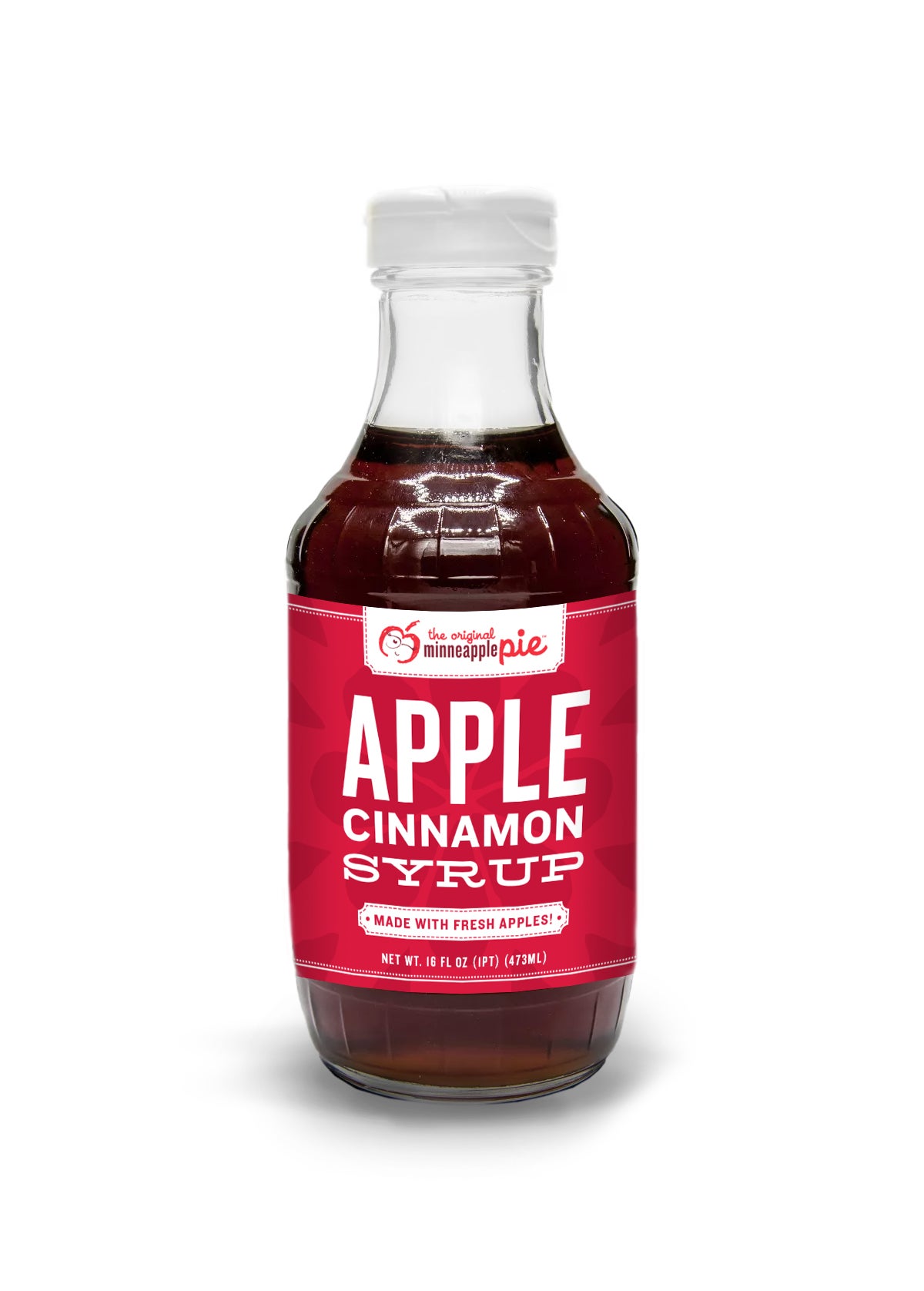 100% Pure Apple Cinnamon Syrup (6 Bottles) BEST VALUE | Minneapple Pie